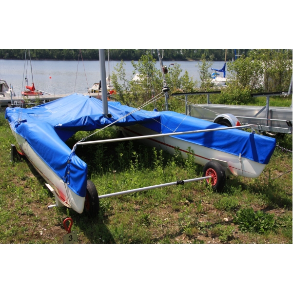 Segel-Markt - gebrauchte Segelboote Katamaran TopCat K2 Classic mit Trailer